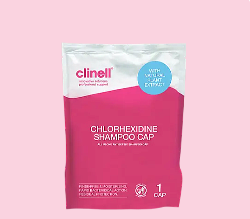 Clinell Chlorhexidine Shampoo Cap (Quantity: Pack of 1) – Hesed Med