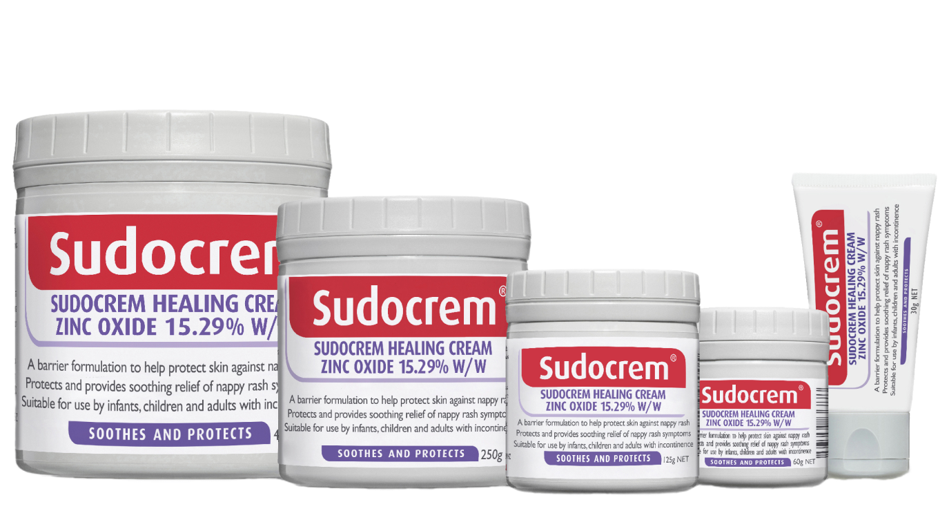 Sudocrem Healing Cream (Sizes: 30g Tube, 60g, 125g, 250g, 400g) – Hesed Med