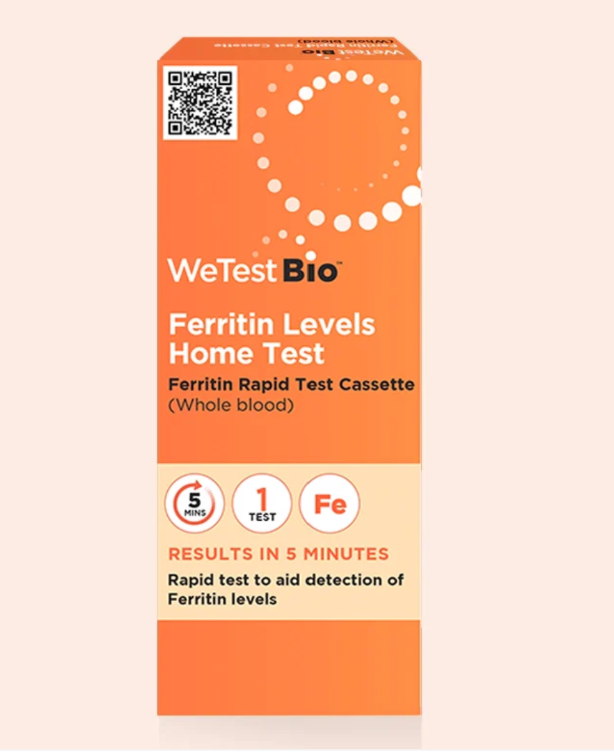 We Test Bio Ferritin (Iron) Home Test Kit – Hesed Med