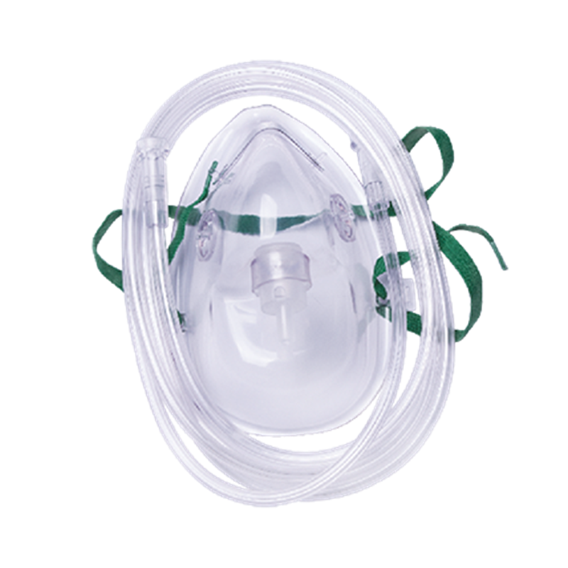 Oxygen Mask - Medium Concentration - Elongated Shape (Size: Adult, Pae ...