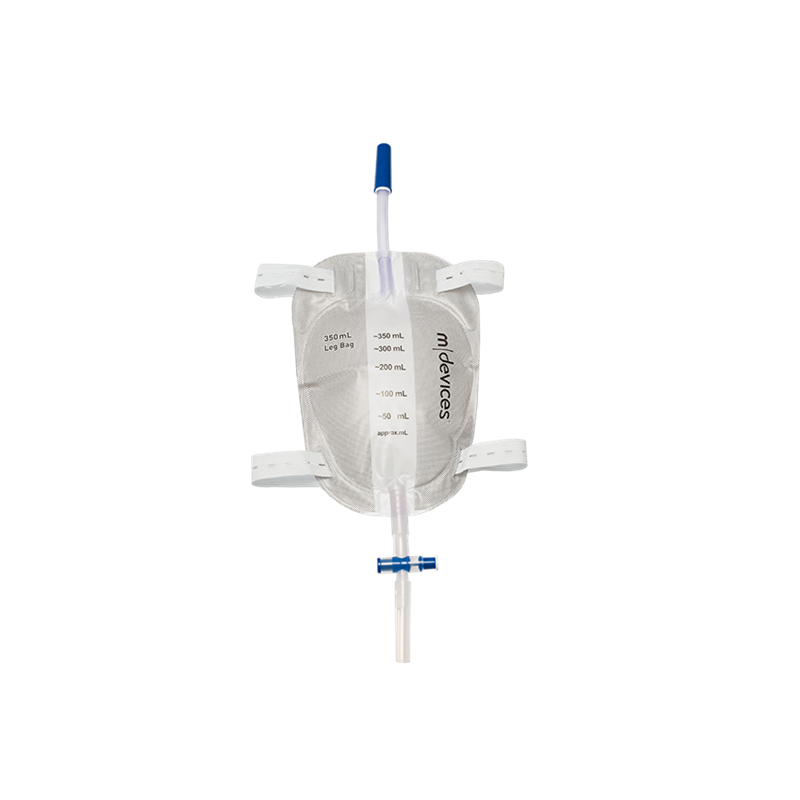 Leg Bag - T-TAP Non-Return Valve 10cm Short Tube with Elastic Straps ...