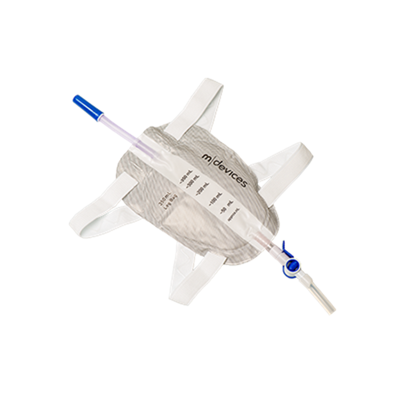 Leg Bag - Lever Tap Non-Return Valve 10cm Short Tube with Silicone Lin ...